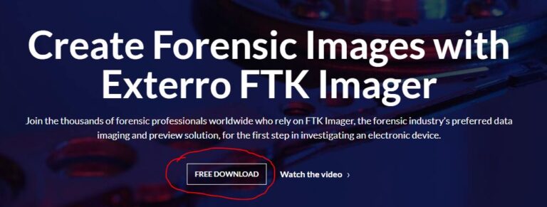 Instalar FTK Imager - Ciberseguridad